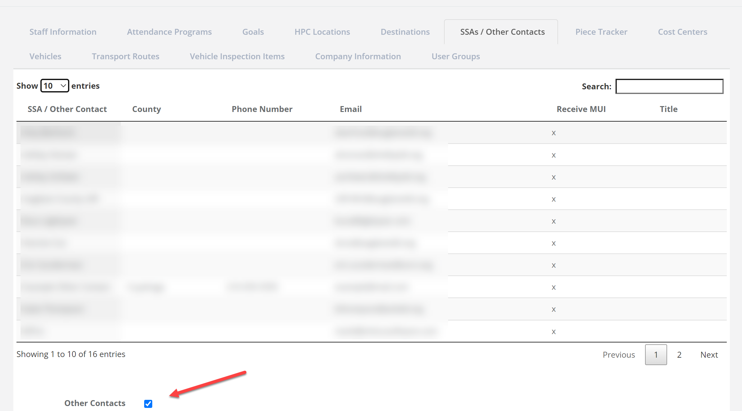 Adding/Managing Other Contacts – Brittco Software Help & Learning