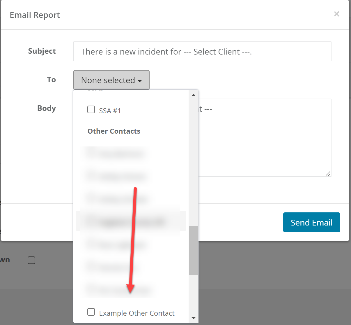 Adding/Managing Other Contacts – Brittco Software Help & Learning