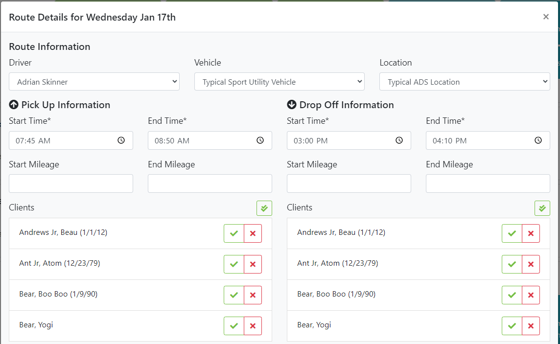 New Transportation Changes – Brittco Software Help & Learning