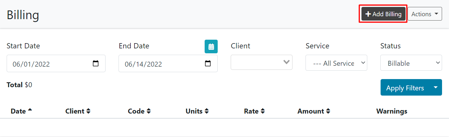 Manual Billing – Brittco Software Help & Learning